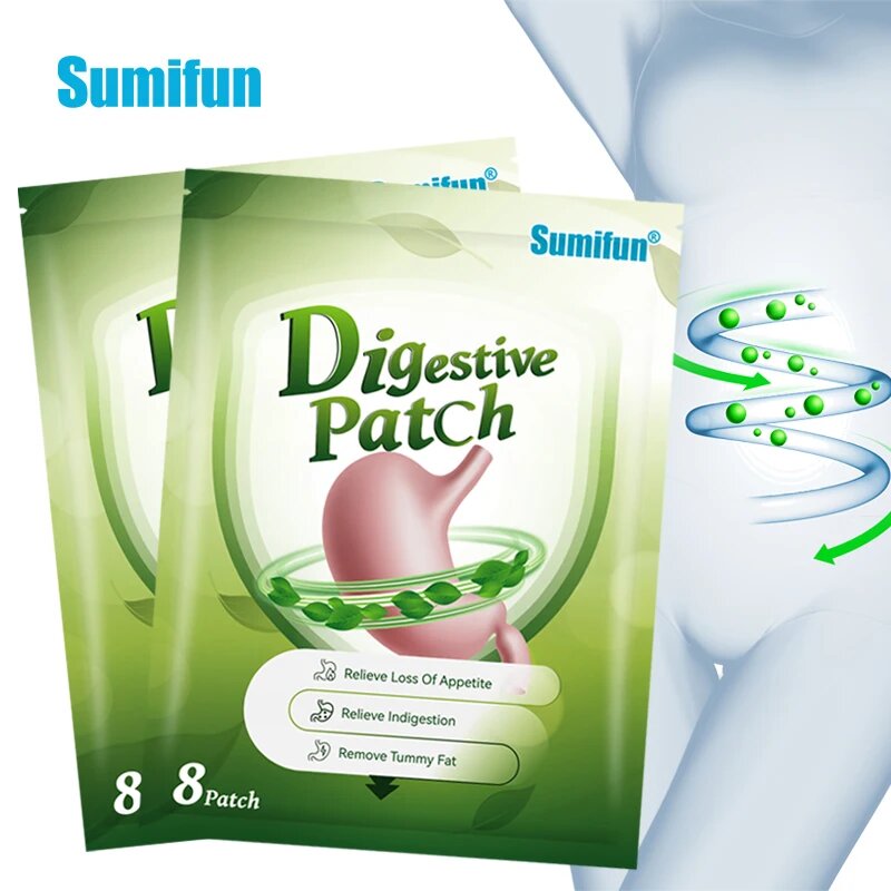 Sumifun пластыри от боли в животе 8 шт.