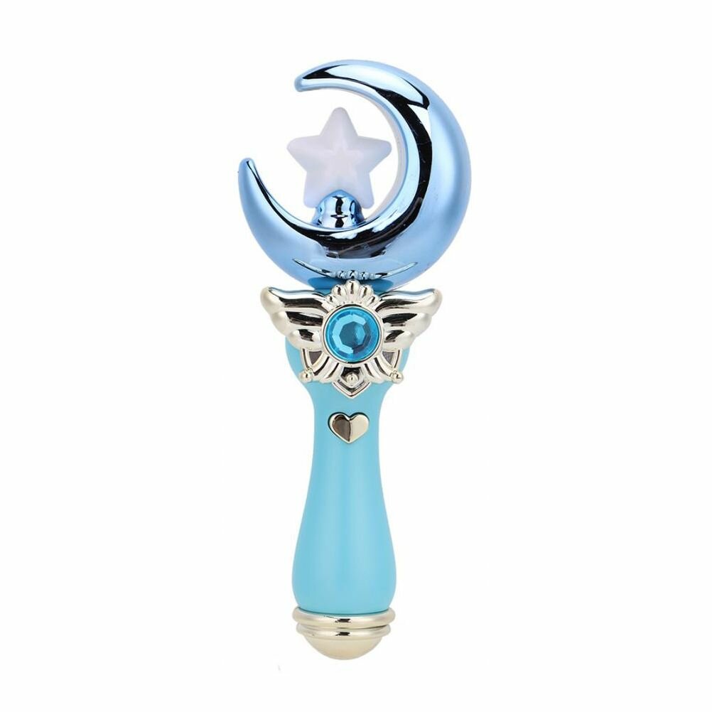 Изысканная светодиодная палочка принцессы для девочек со световым звуком, игрушка принцессы для косплея, подарок на день рождения, Рождество, Новый год