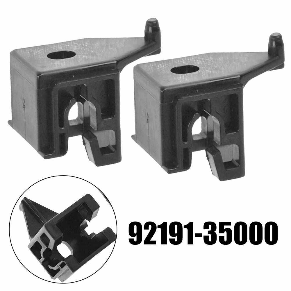 Фиксатор фары в сборе 2 шт, зажим для Kia, для Hyundai, Accent, TS, Santa Fe, Sonata 92191-35000, зажим для фары
