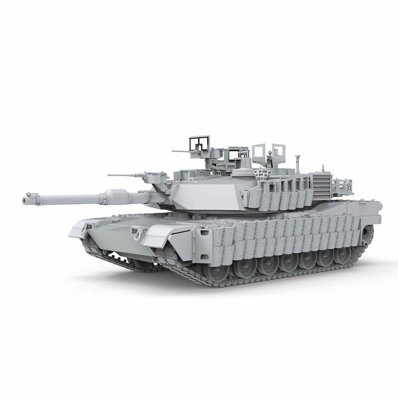 Сборная модель Военная модель MENG-72003A 1/72 U.S M1A2 SEP Abrams TUSK II main battle tank model kit