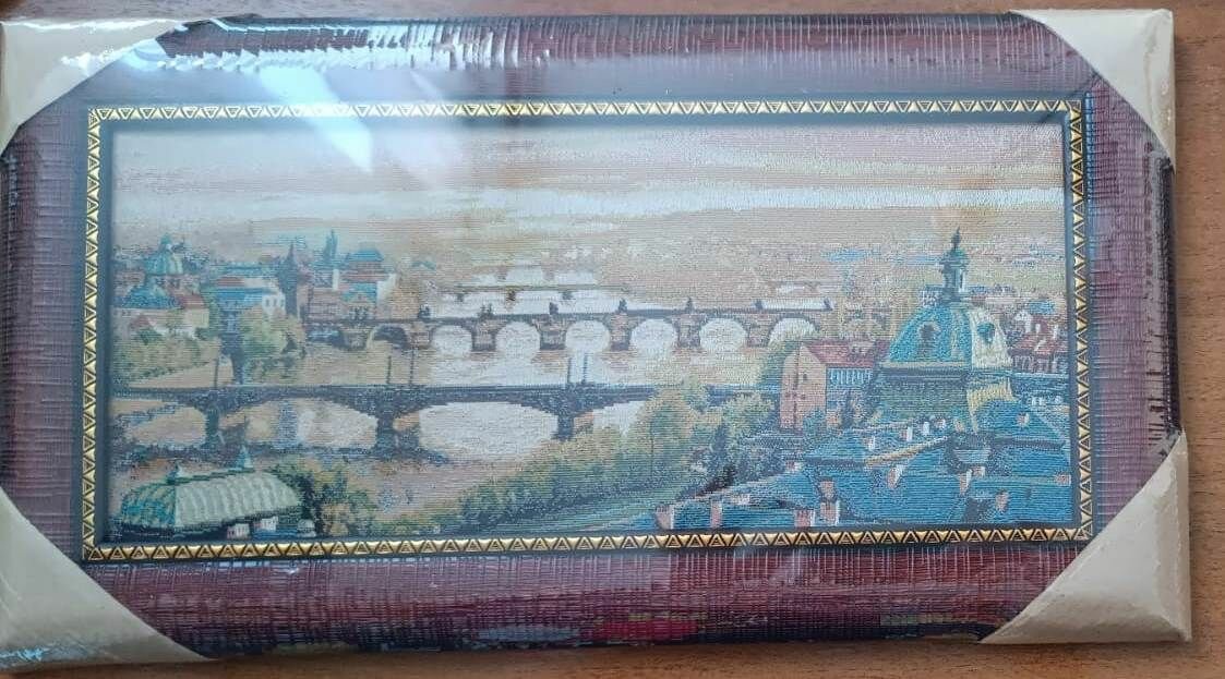Картина гобеленовая "Прага" 23х42