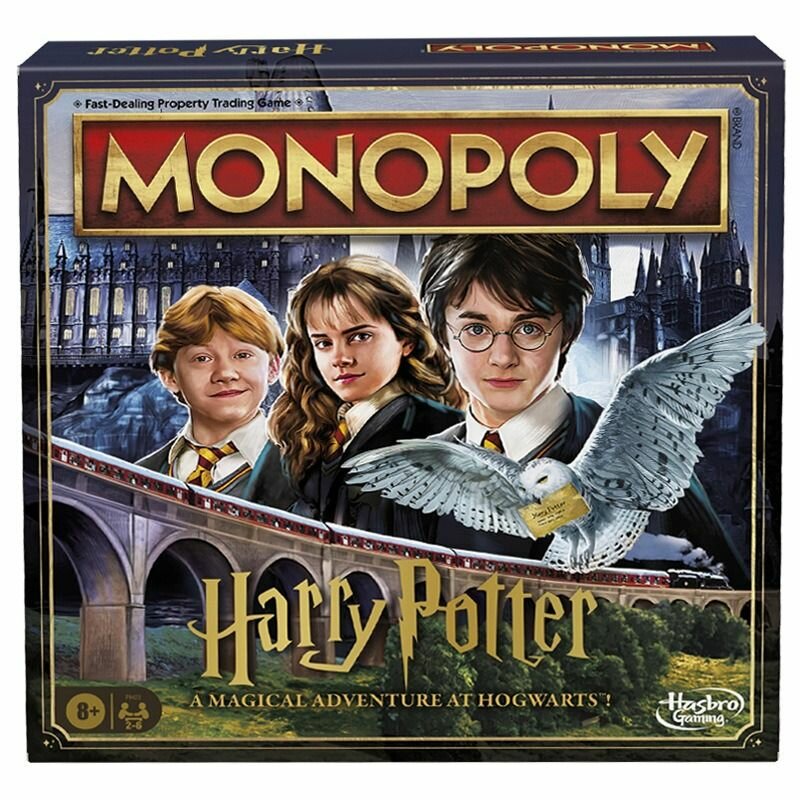 Настольная игра MONOPOLY Real Estate Tycoon Harry Potter, игрушки/подарки