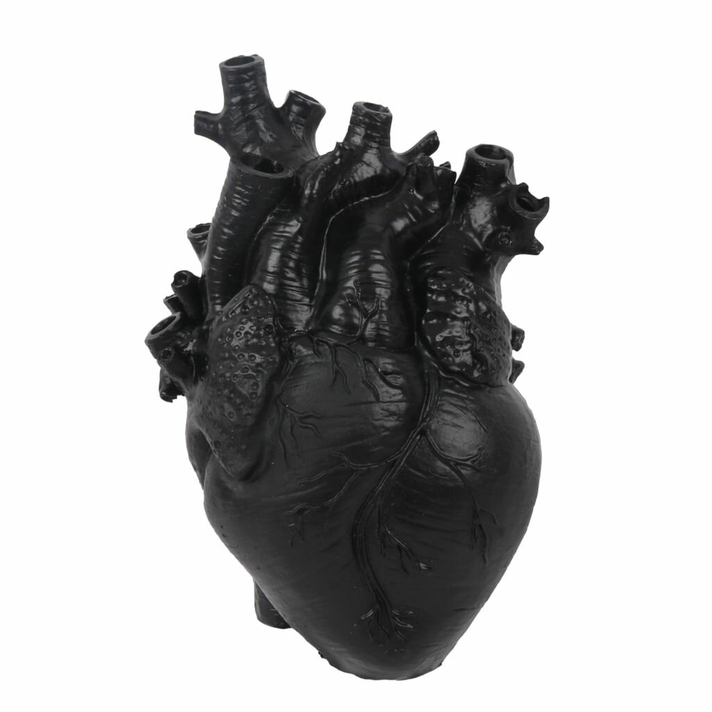Креативное имитационное украшение в виде сердца-черный