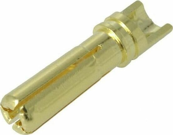 Разъем AMASS GC4013-M Вилка "банан" 4мм 36А неизолированный 0,3мОм 12AWG 1шт