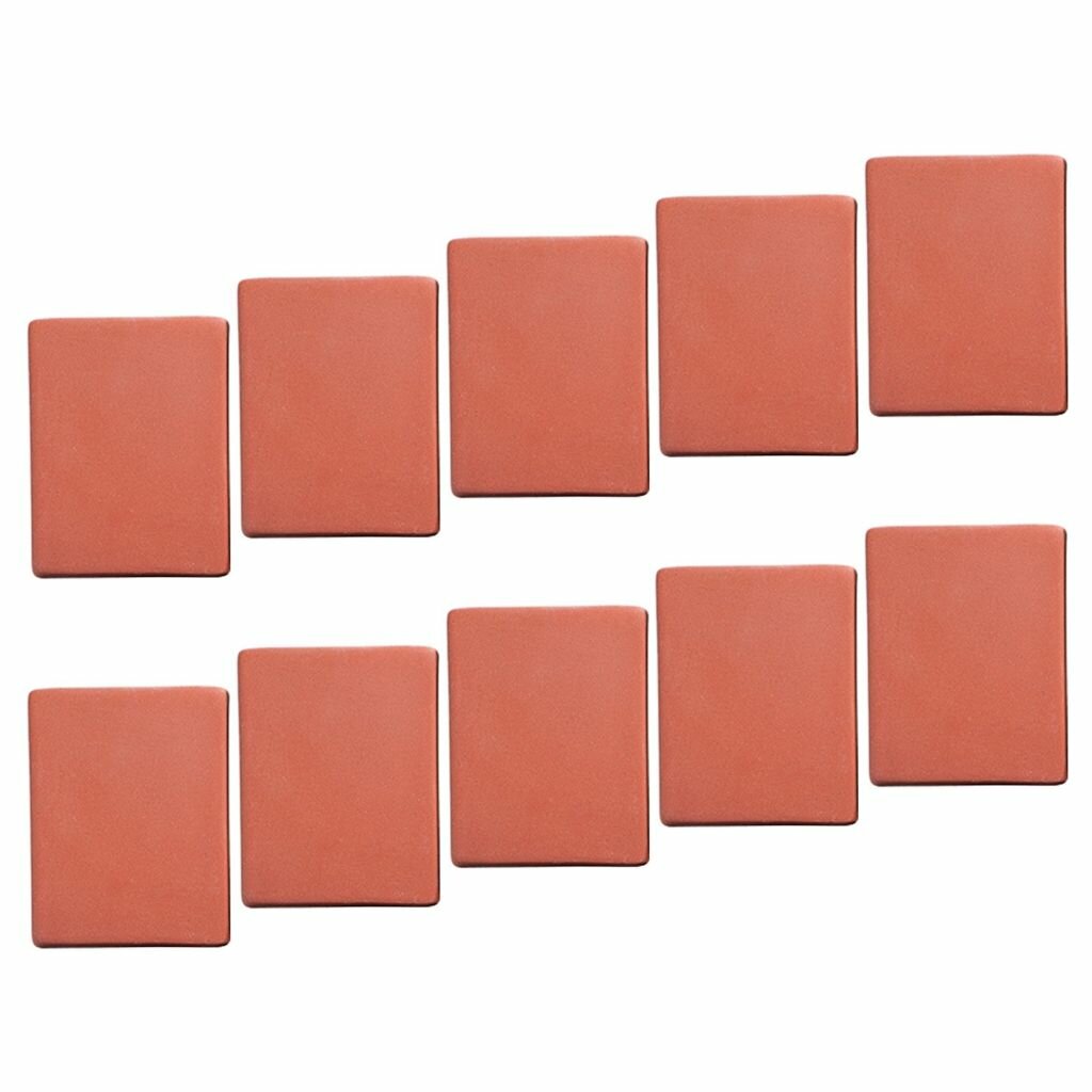 Глиняный терракотовый кирпич, садовый декор, кирпич для черепах, резервуаров, ландшафтный камень, платформа