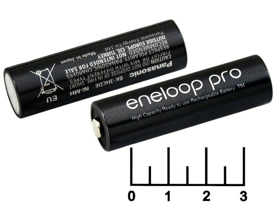 Аккумулятор AA 1.2V 2.5A Panasonic Eneloop Ni-MH (АА)