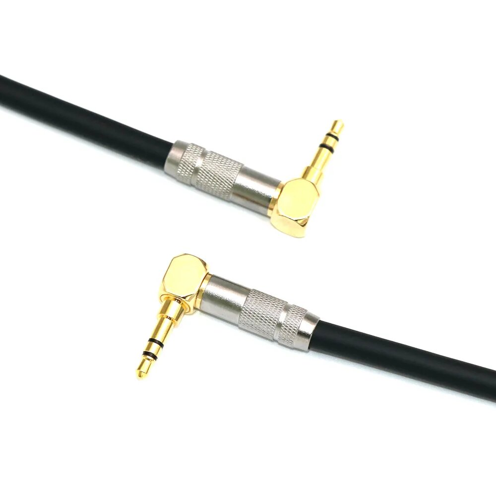 AUX кабель 3.5 мм 1 м SilverTRS Black