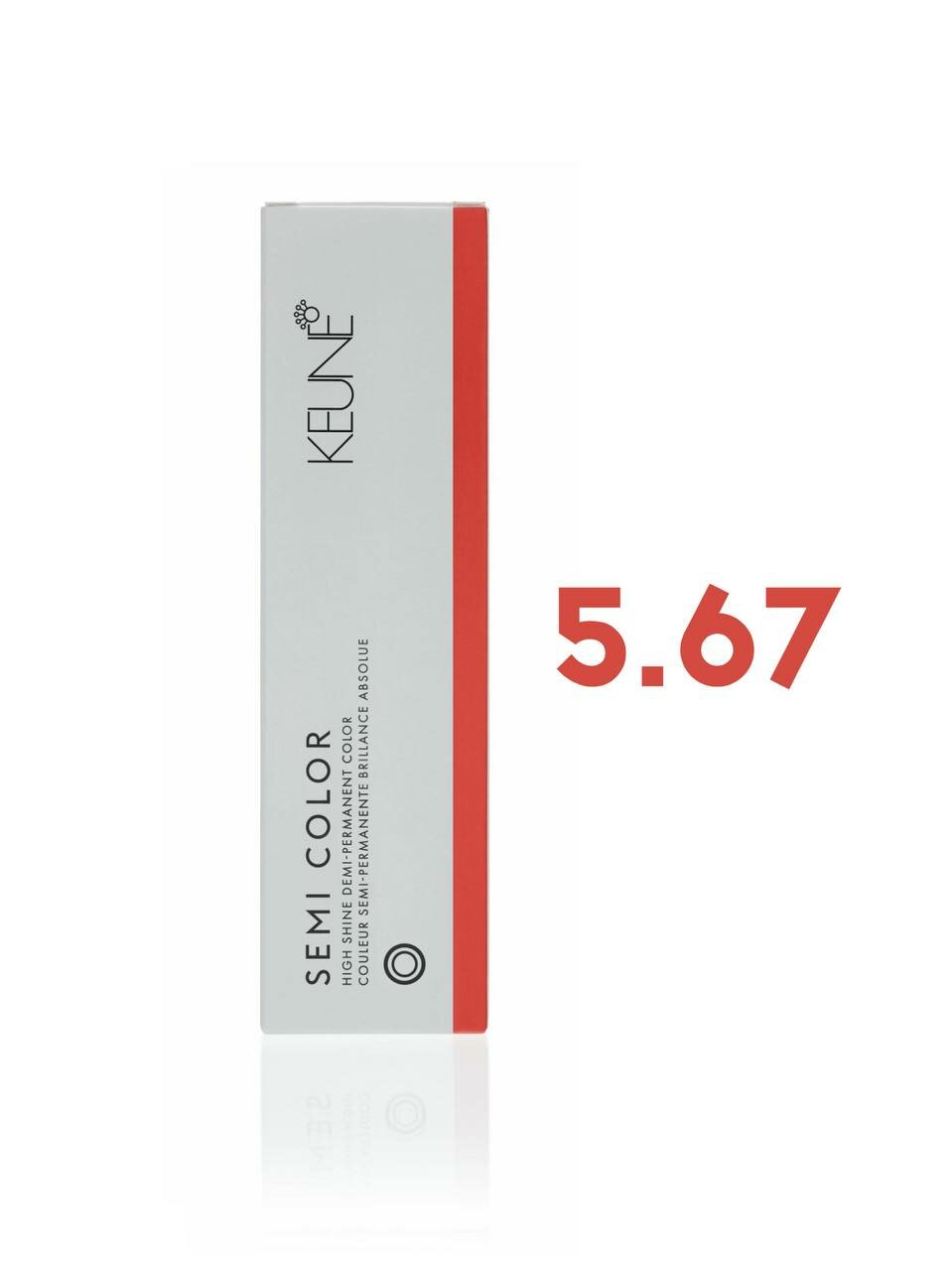 Keune Semi Color 5.67 - Полуперманентная краска для волос светлый красно-фиолетовый шатен 60 мл
