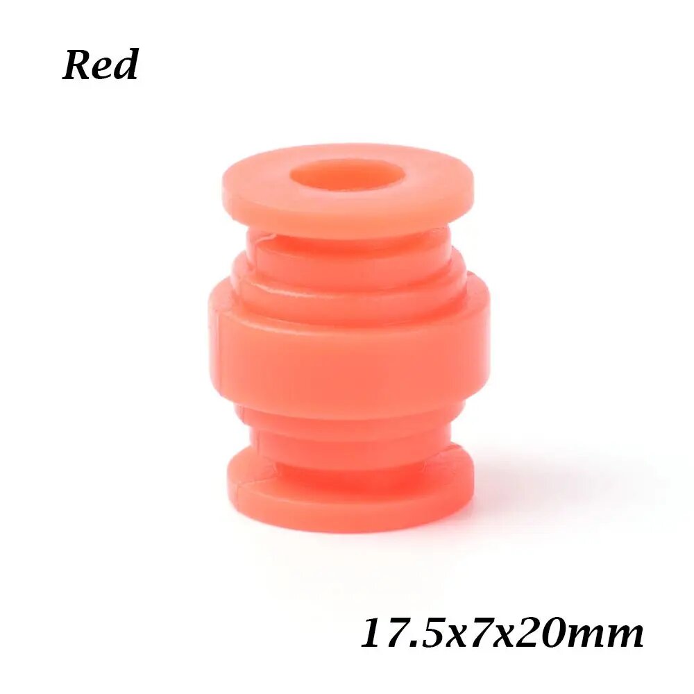 Оранжевые антивибрационные шарики Red-17.5x7x20mm