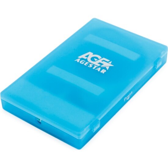 AgeStar SUBCP1, пластик, синий, USB2.0