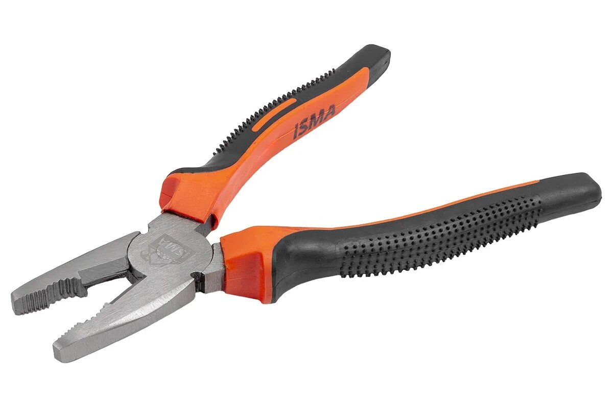 ISMA Плоскогубцы комбинированные 8" ISMA-611200(60532)