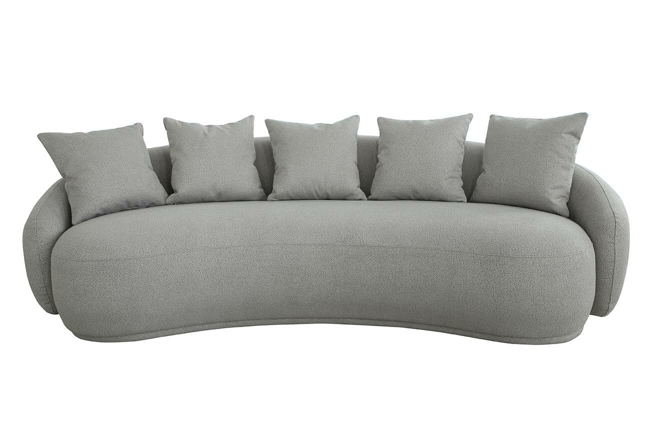 Остальные предметы Garda Decor 87YY-22085 Диван Forli светло-серый 250*116*72см арт. 87YY-22085