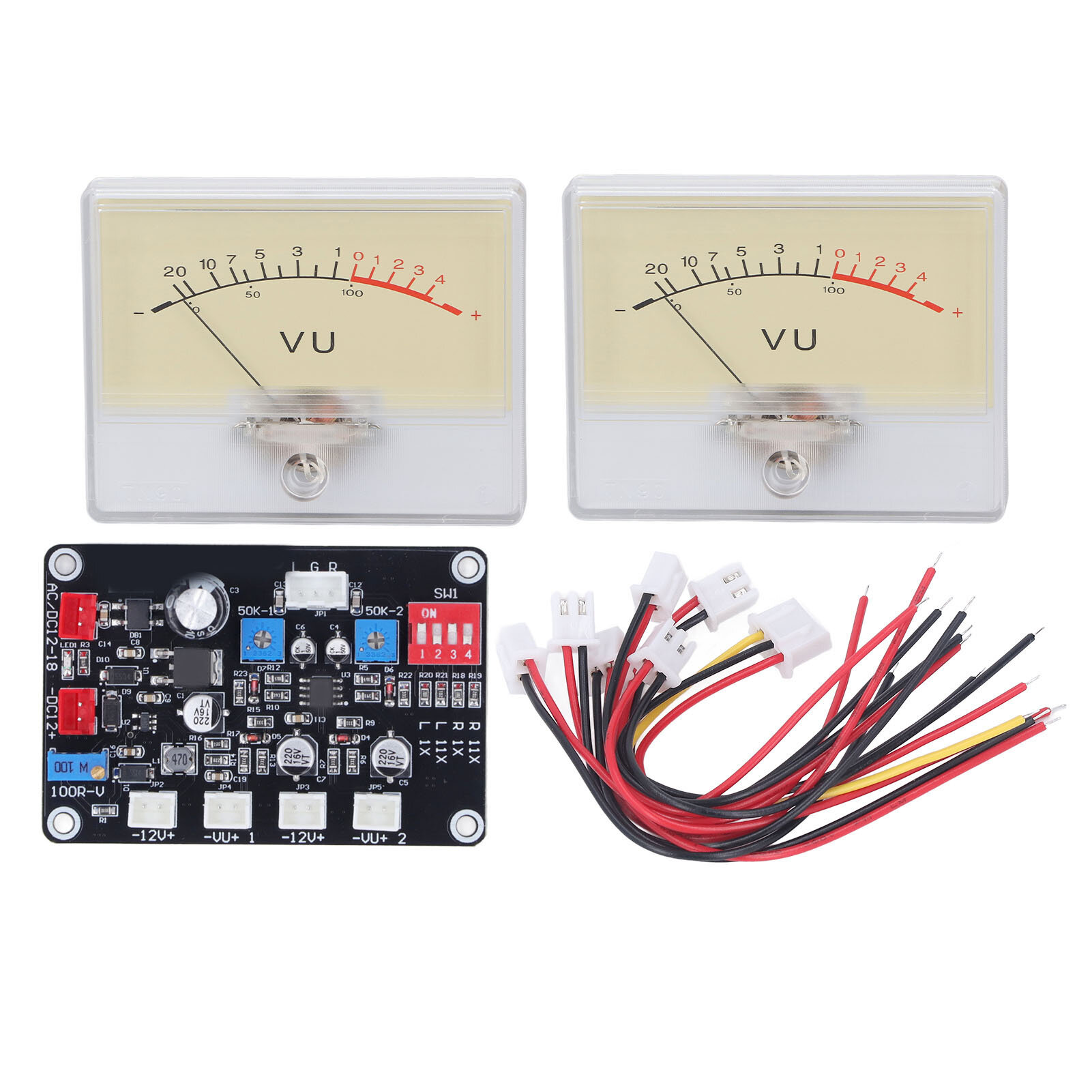 Высокоточный измеритель уровня звука усилителя мощности с платой драйвера, измеритель уровня звука предусилителя для точного мониторинга звука и управления сигналом