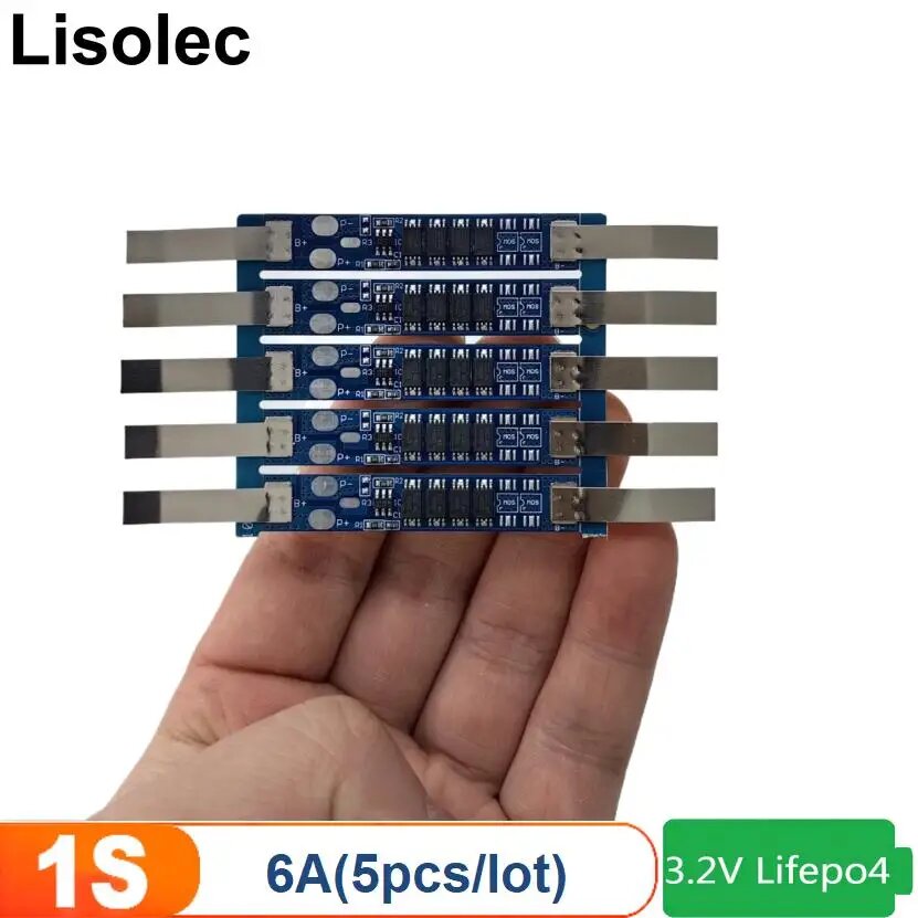 Защита LiFePO4 1S 3.2V 6A