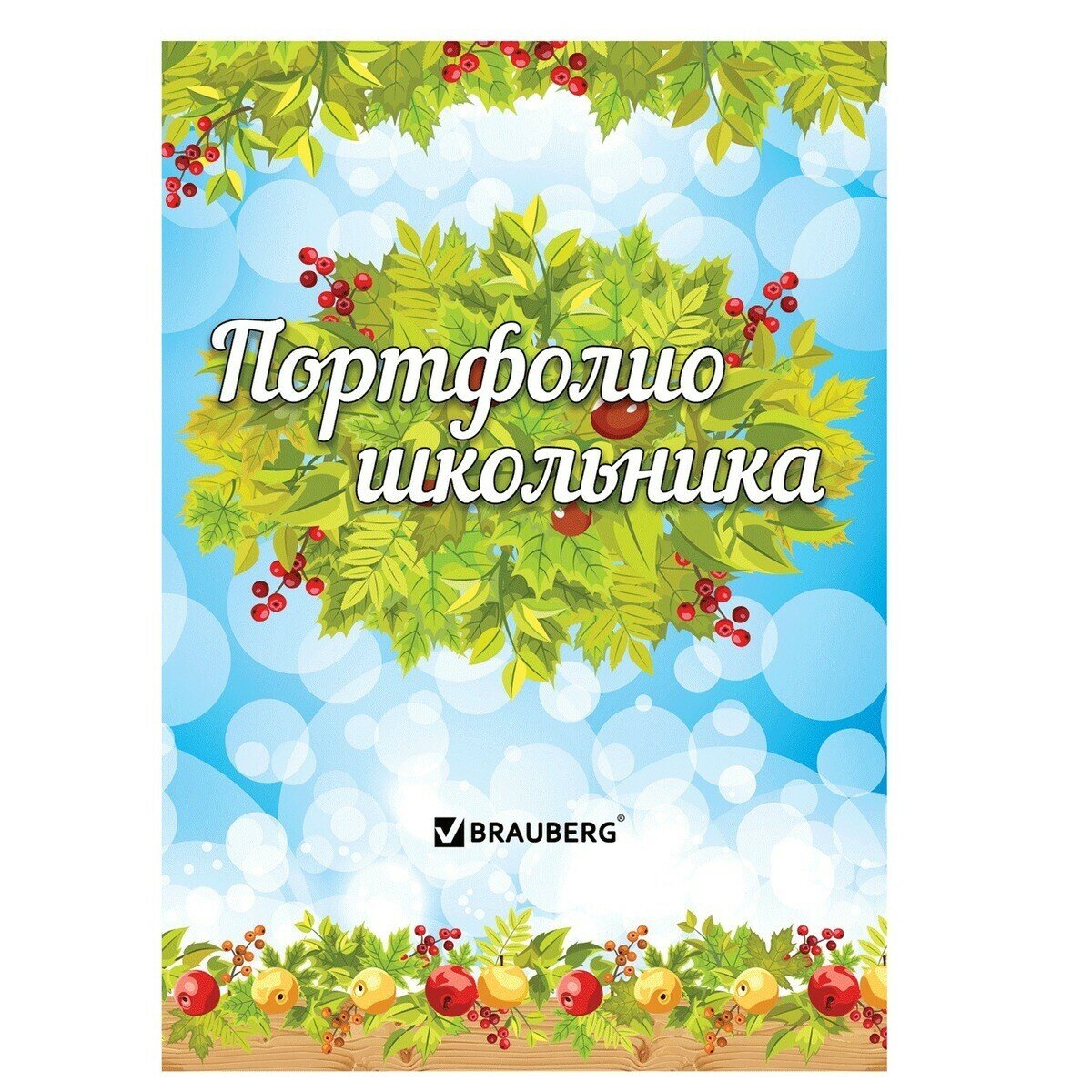 Листы-вкладыши для портфолио школьника Brauberg 14 разделов, 16 листов, окружающий мир (126896)