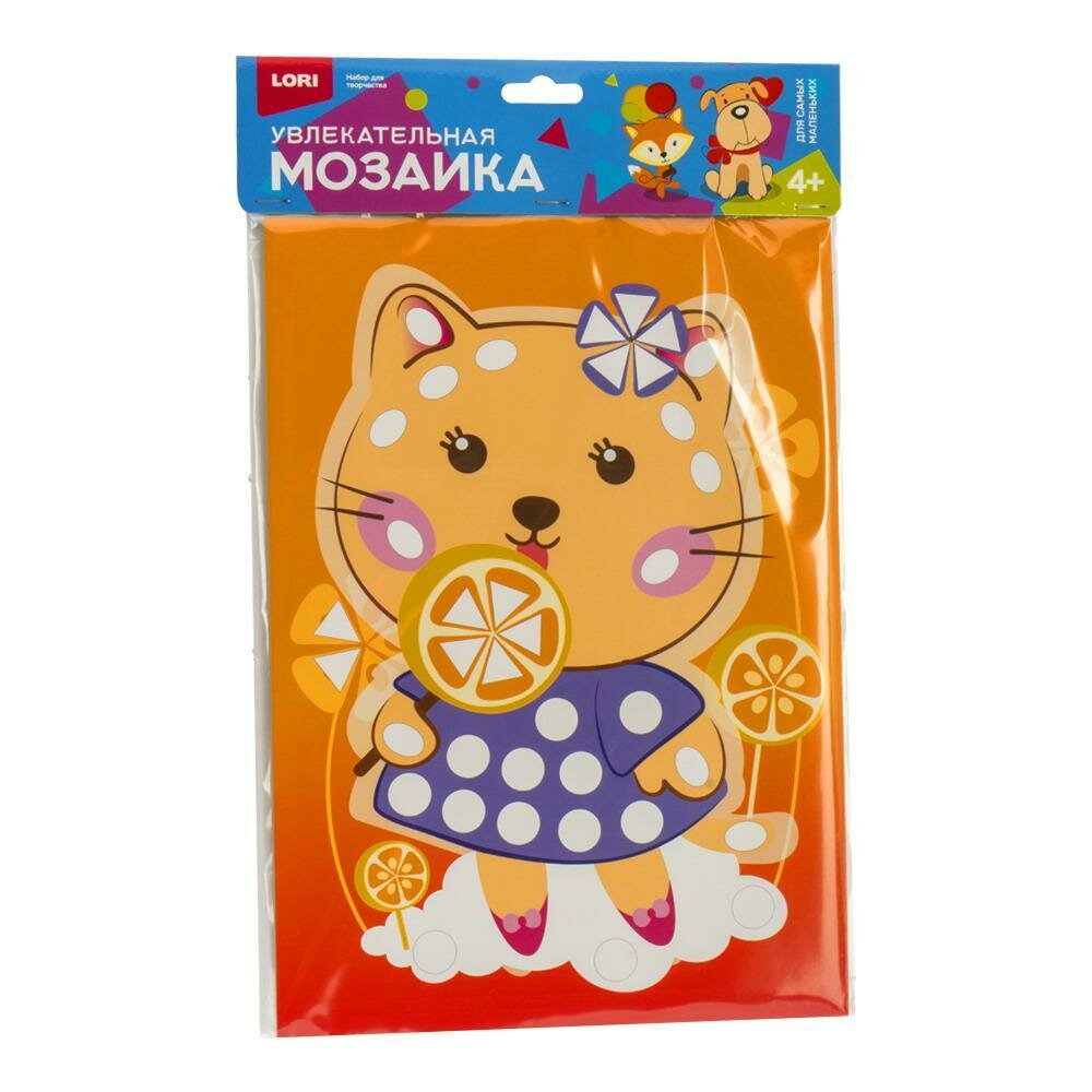 Аппликация LORI "Кошечка", (большой набор) (Км-012)
