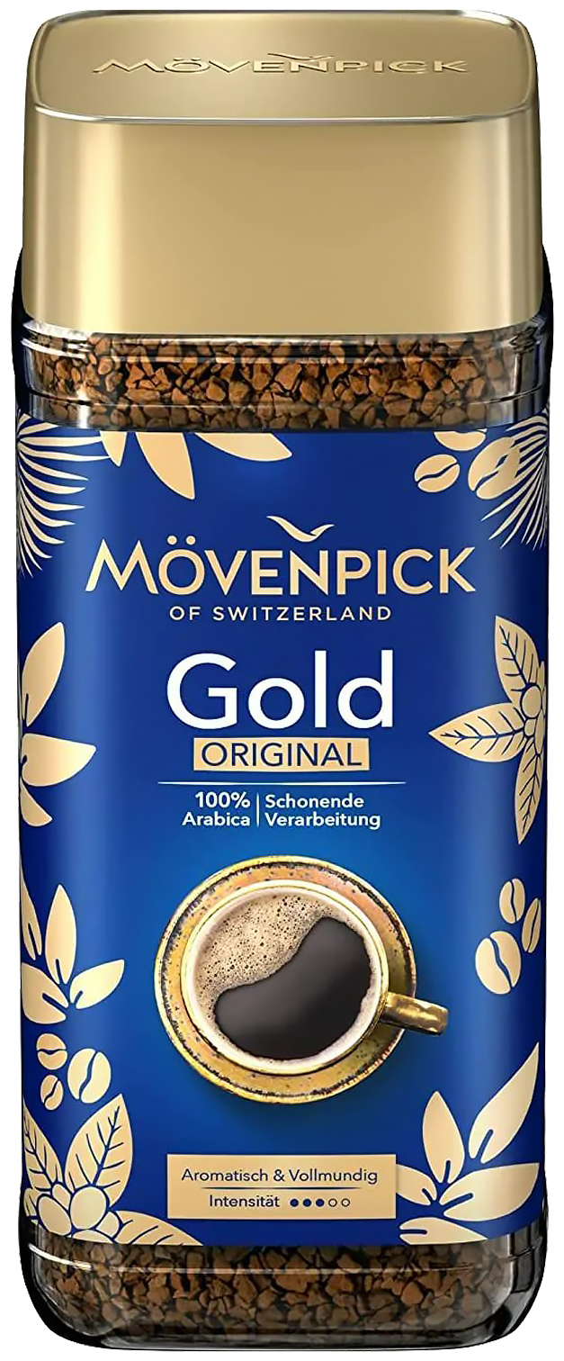 Кофе растворимый Movenpick Gold Original сублимированный, 100 г