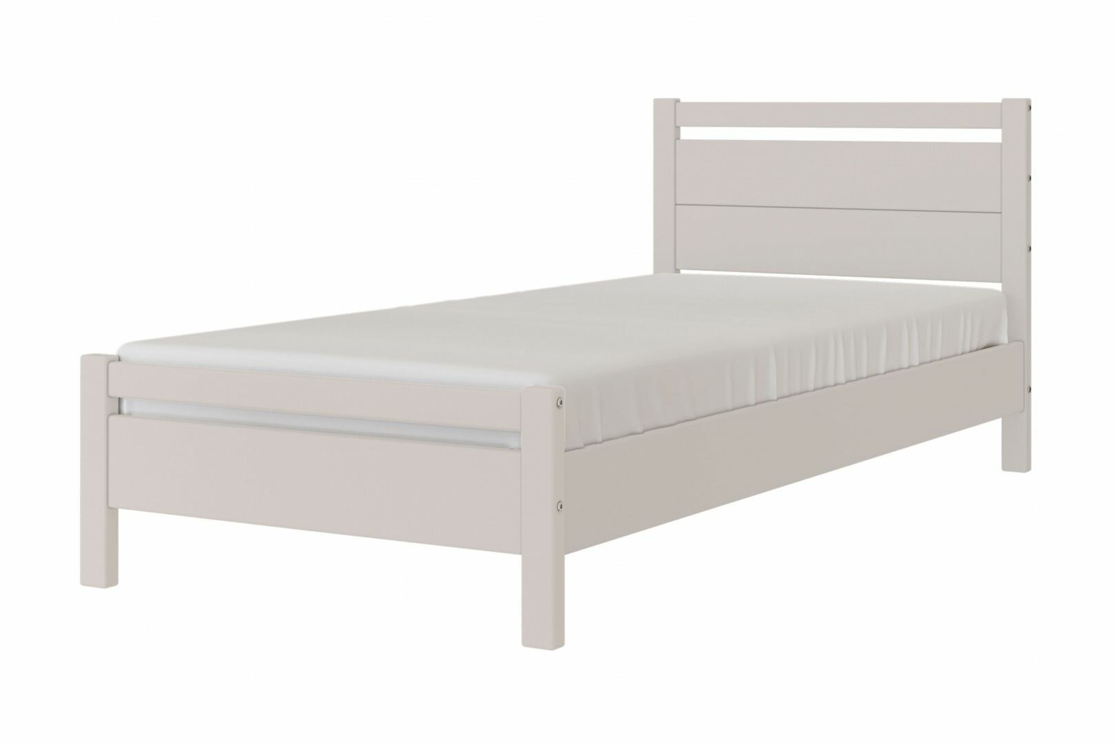 Вероника-1 Кровать Слоновая кость 90х200