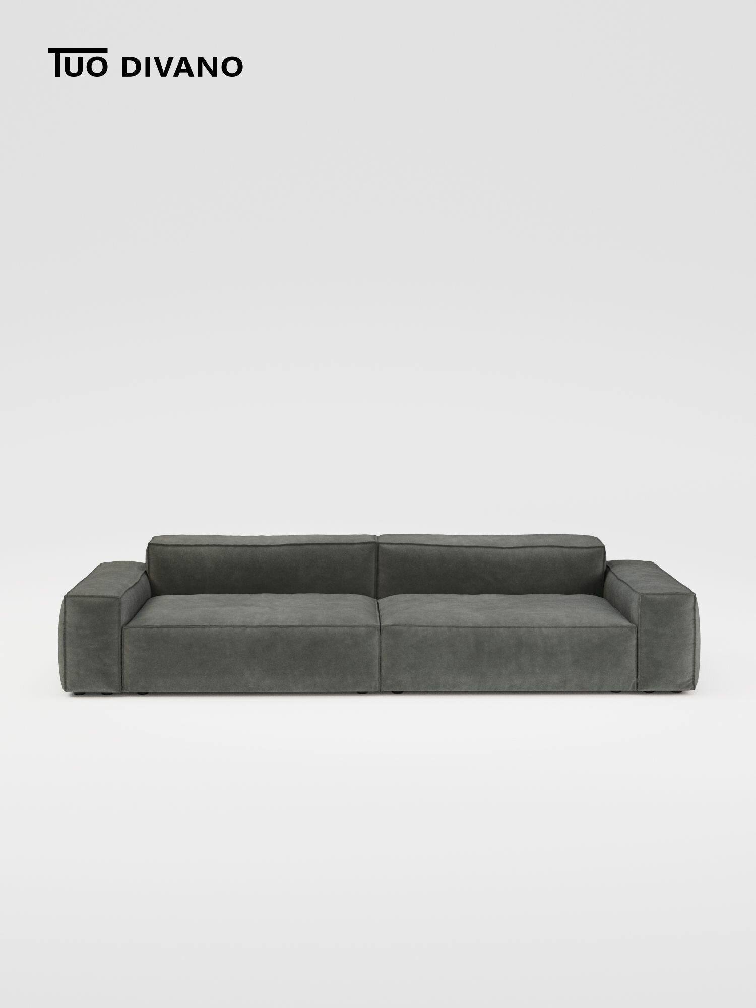 Модульный диван Лофт Tuo Divano Терамо Сталь
