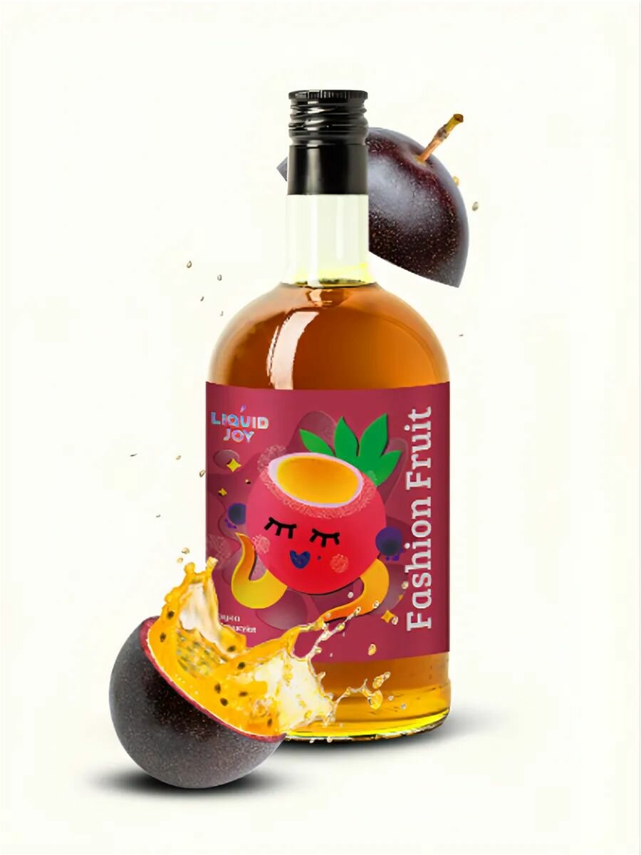 Сироп Liquid Joy "Маракуйя" для коктейлей, лимонадов и десертов 0,7л
