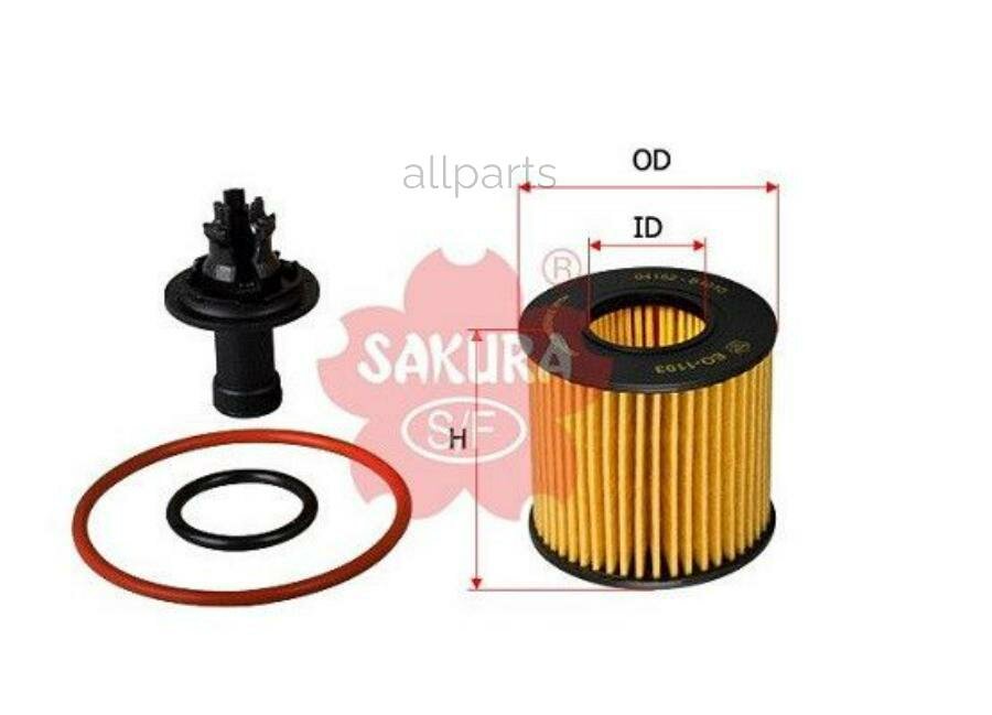 SAKURA EO1103 фильтр масляный