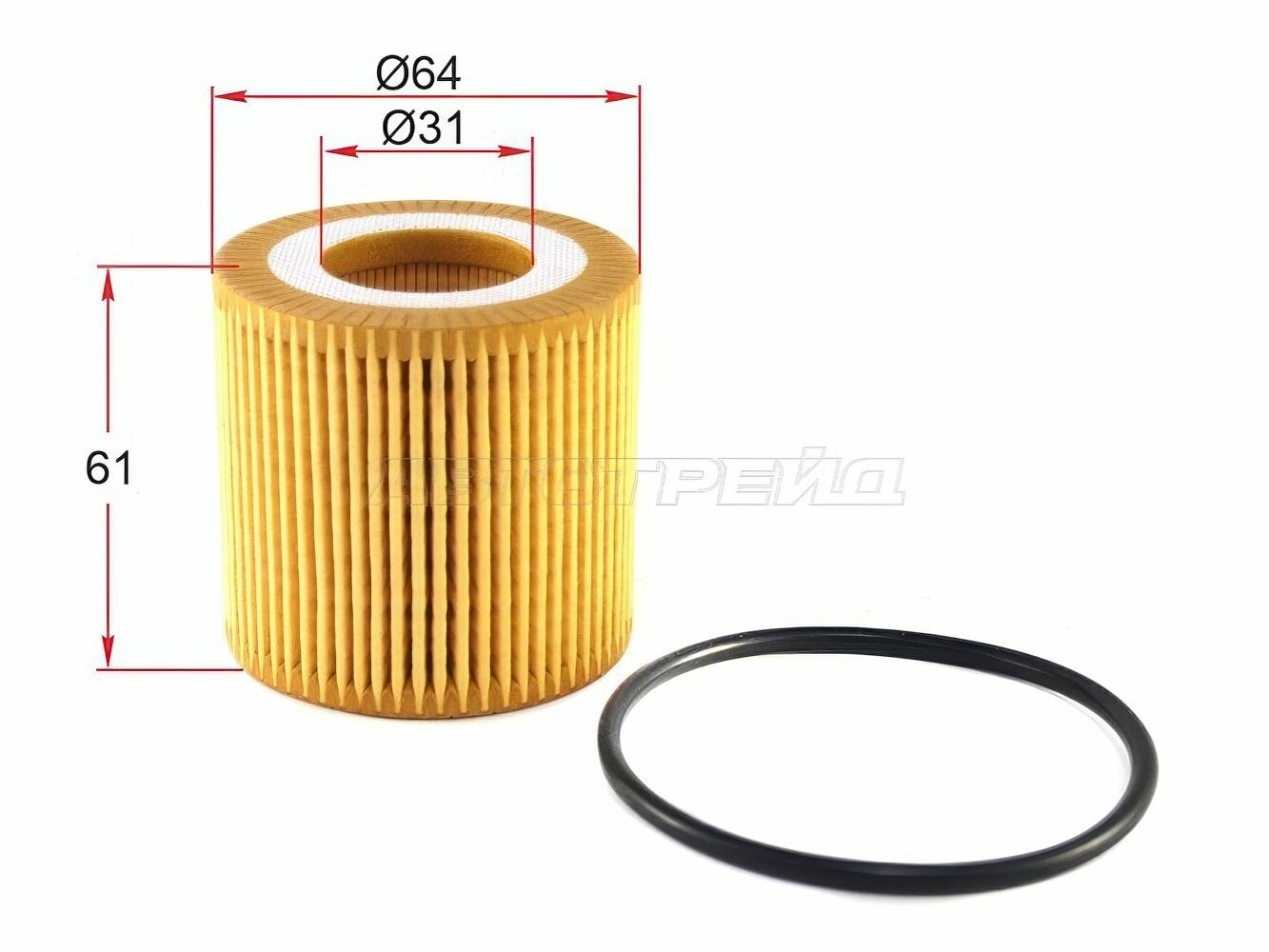 Фильтр масляный, картридж для Шкода Фабиа, Рапид, Румстер, Фольксваген Фокс, Поло Дерби Венто арт ST03D198819A SAT