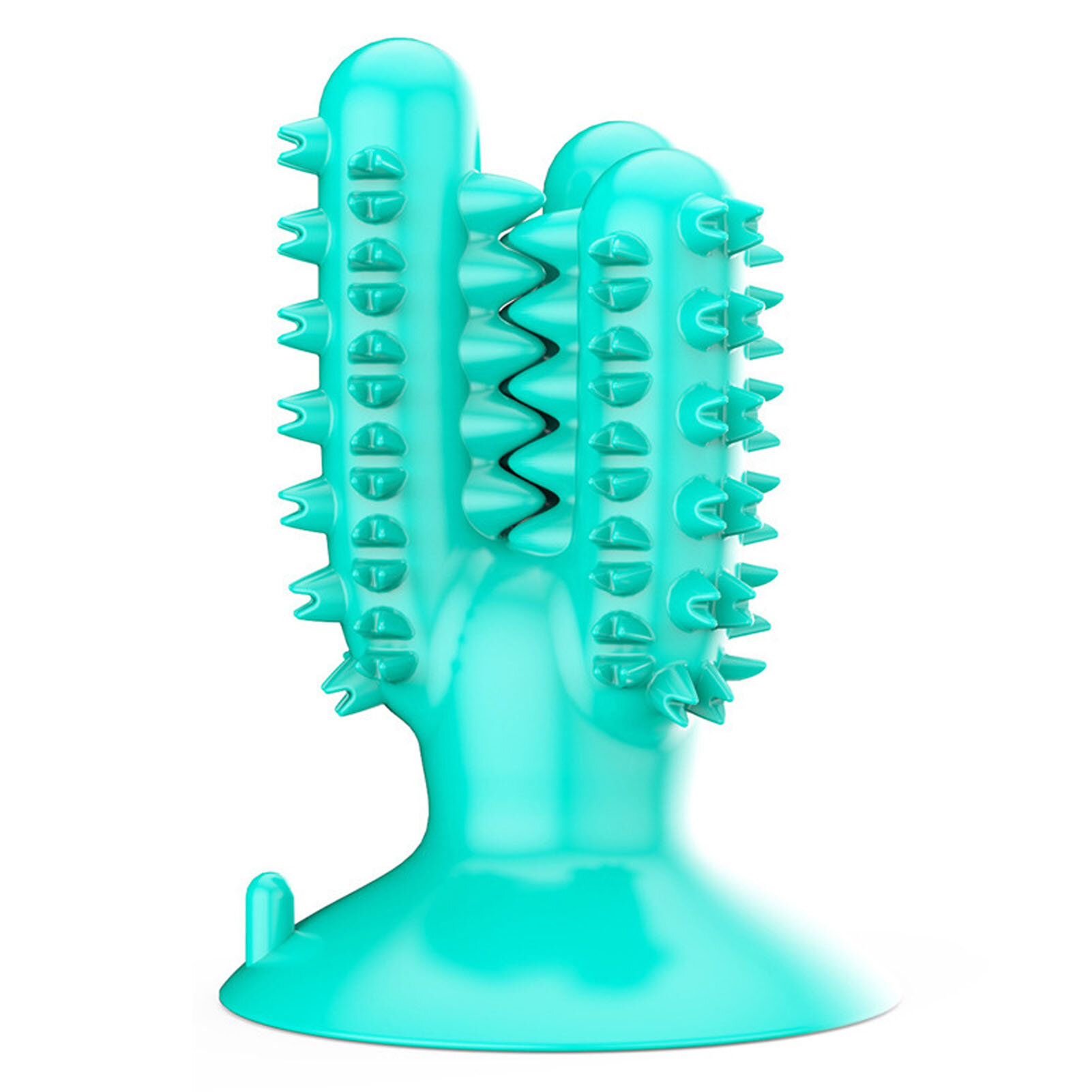 Игрушка для чистки зубов собак с диспенсером корма, интерактивная, безопасная, из ТПР, для пола и ст