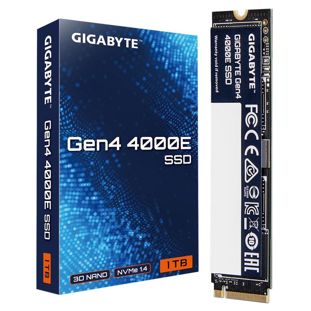Твердотельный накопитель Gigabyte 1000 Gb Gen4 4000E (G440E1TB)