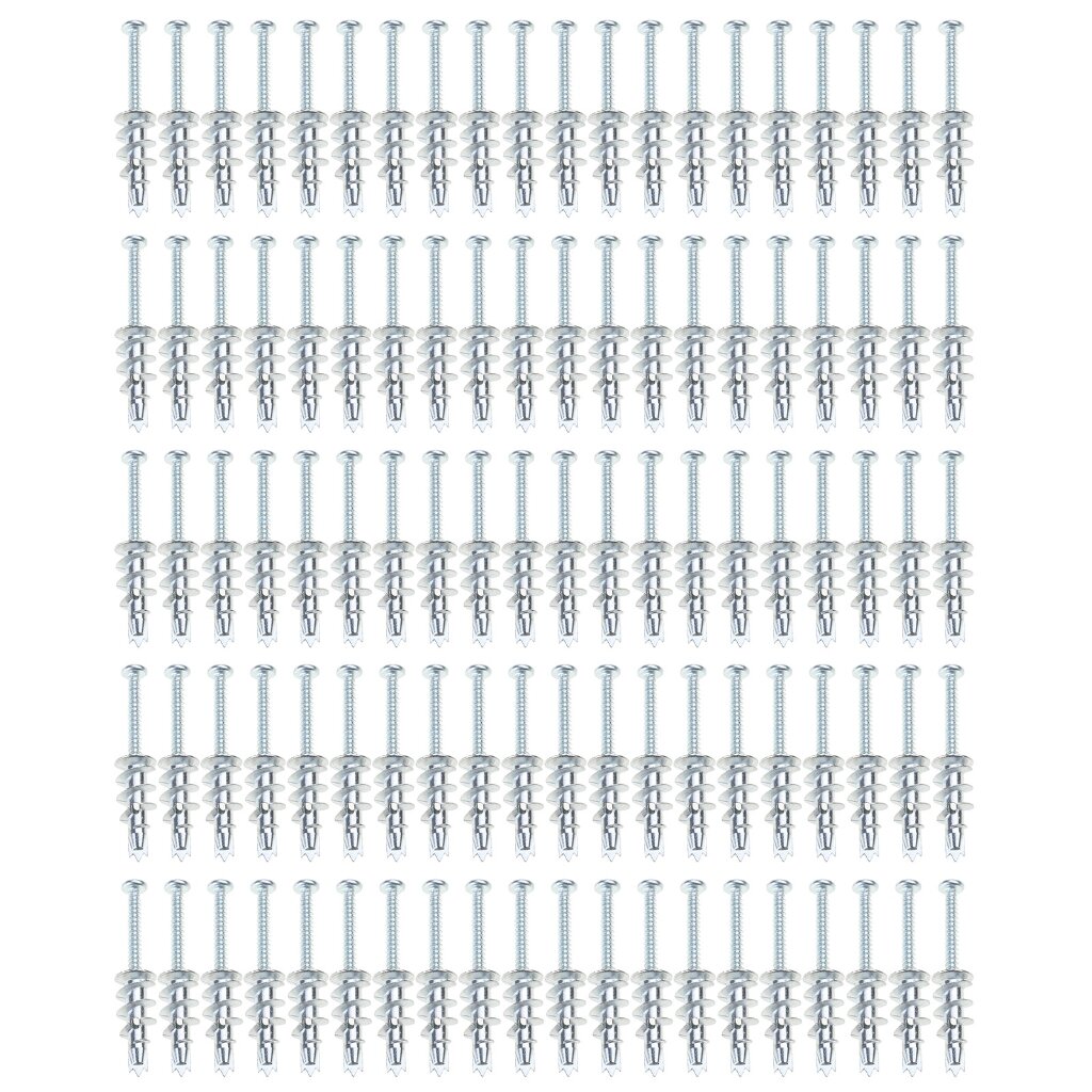 (1 комплект) 100 шт. Набор расширительных винтов из цинкового сплава