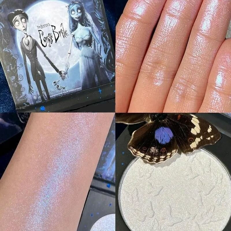 Ко-брендинг Sheglam X Zombie Bride Хайлайтер，мерцающий, стойкий