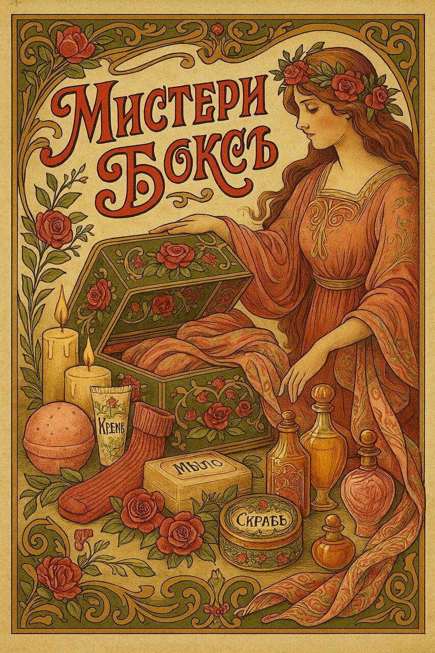 Женский мистери бокс, коробка с сюрпризом, подарок для мамы, подруги, жены, сестры, девушки, универсальный подарок