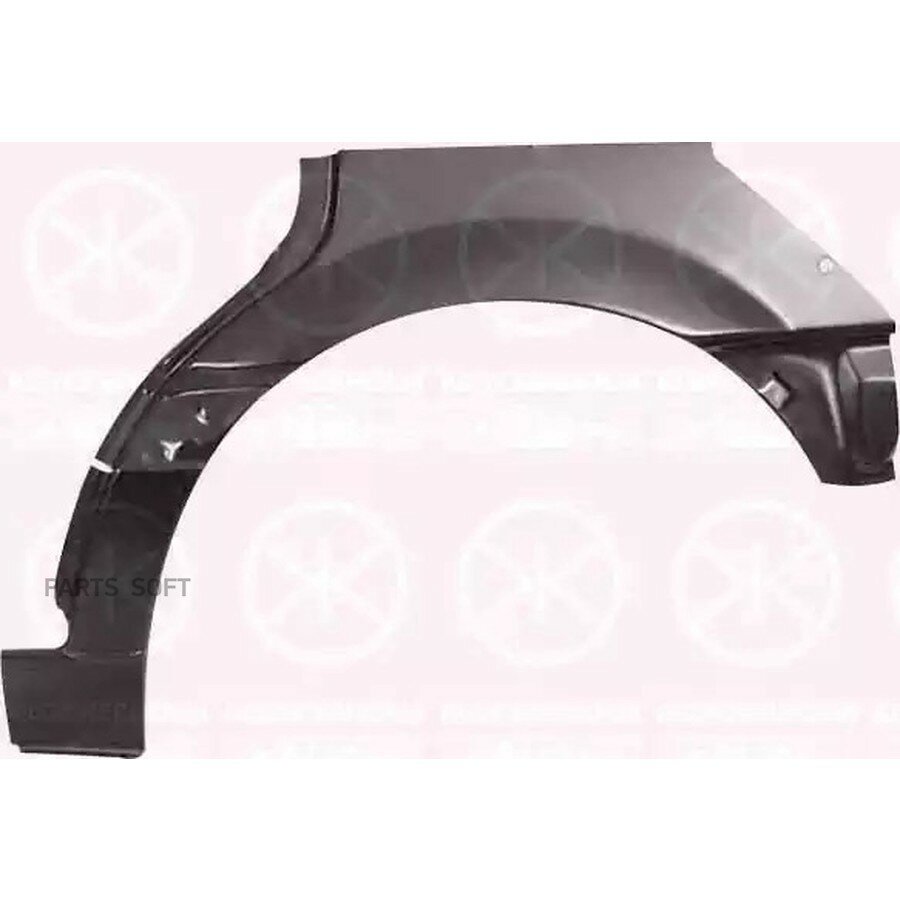 Арка крыла задн прав VW: PASSAT B3 88-93 4дв от официального дистрибьютора, KLOKKERHOLM, артикул 9537582
