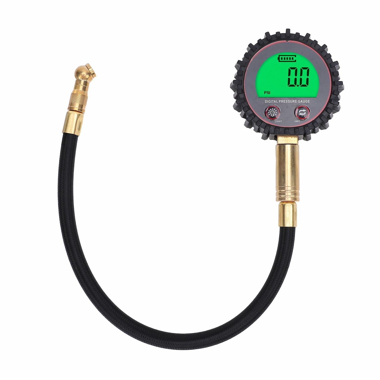 Цифровой манометр для шин с удлинительным шлангом