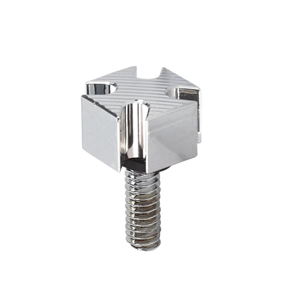 Черный, золотой, серебряный болт сиденья с креплением, винт с накатанной головкой для Harley Silver