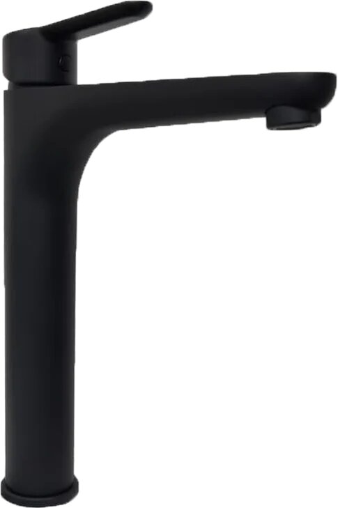 Смеситель для раковины Webert Sax Evolution SE830402560 черный, матовый, кран для ванной в раковину, из латуни, рычажный, с керамическим картриджем, с донным клапаном