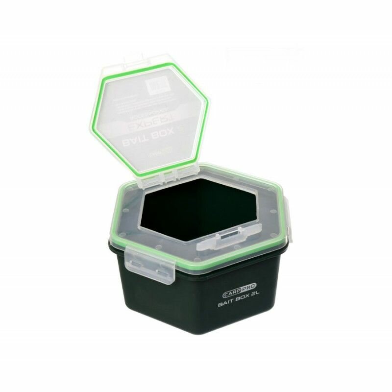 CARP PRO Контейнер для прикормки 2л с крышкой без отверствий