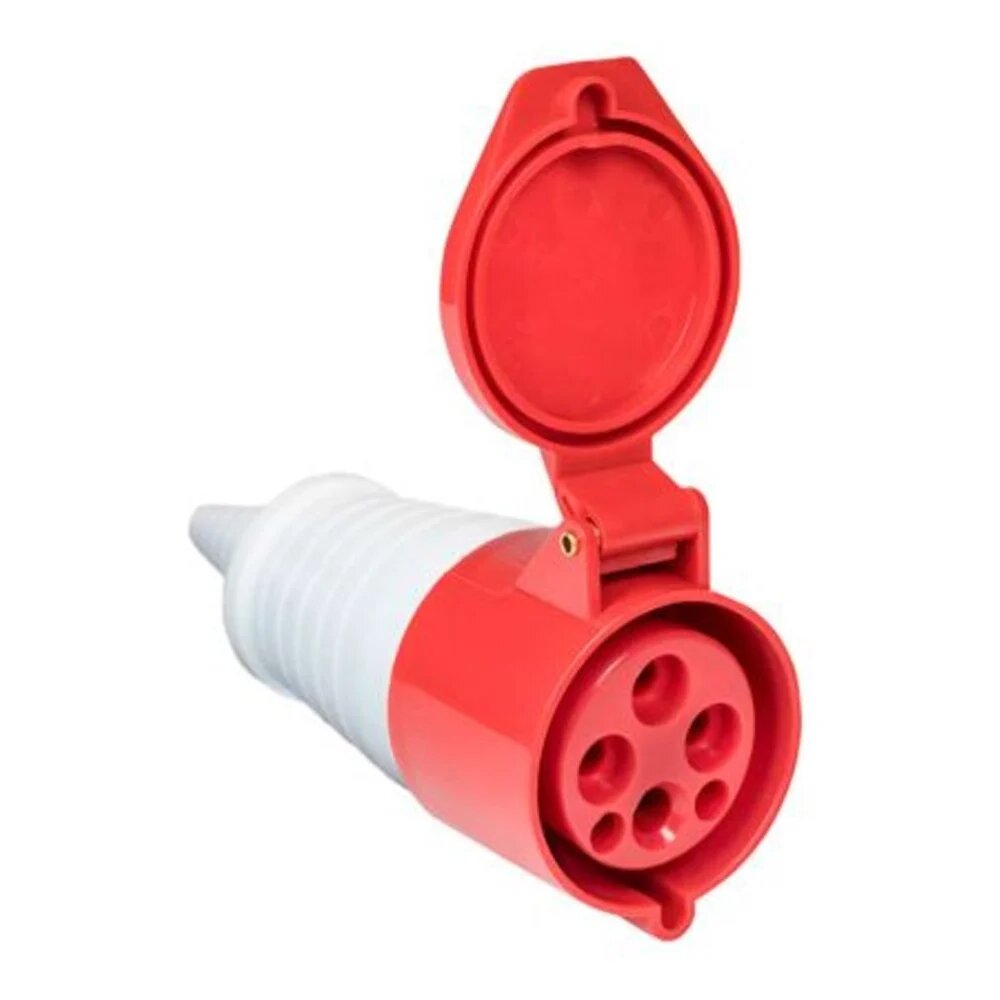 Розетка силовая ЕТР 3Р+РЕ 32А 380В IP44 67618, безопасного подключения различного