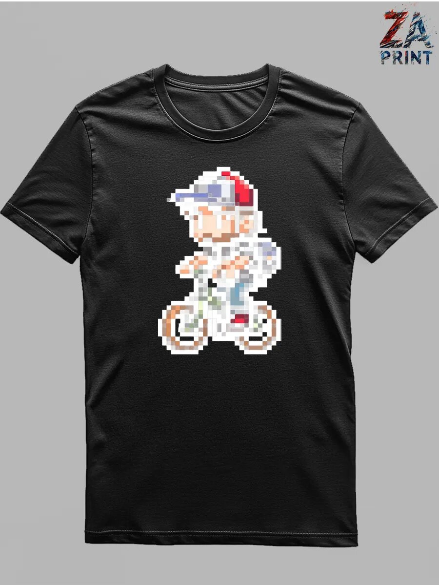 Футболка 8 бит принт велик
