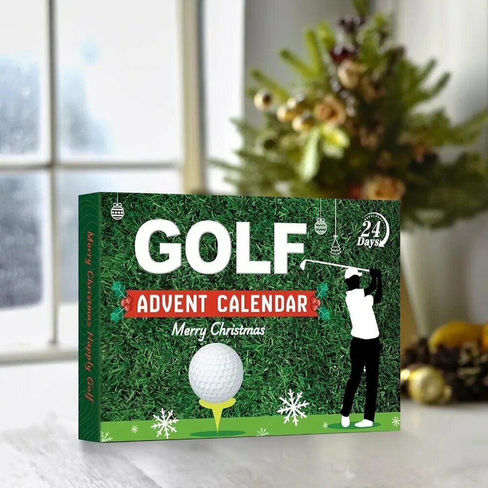 Ксессуары для мужского календаря для гольфа Golf Advent Calendar 2025 Christmas Countdown