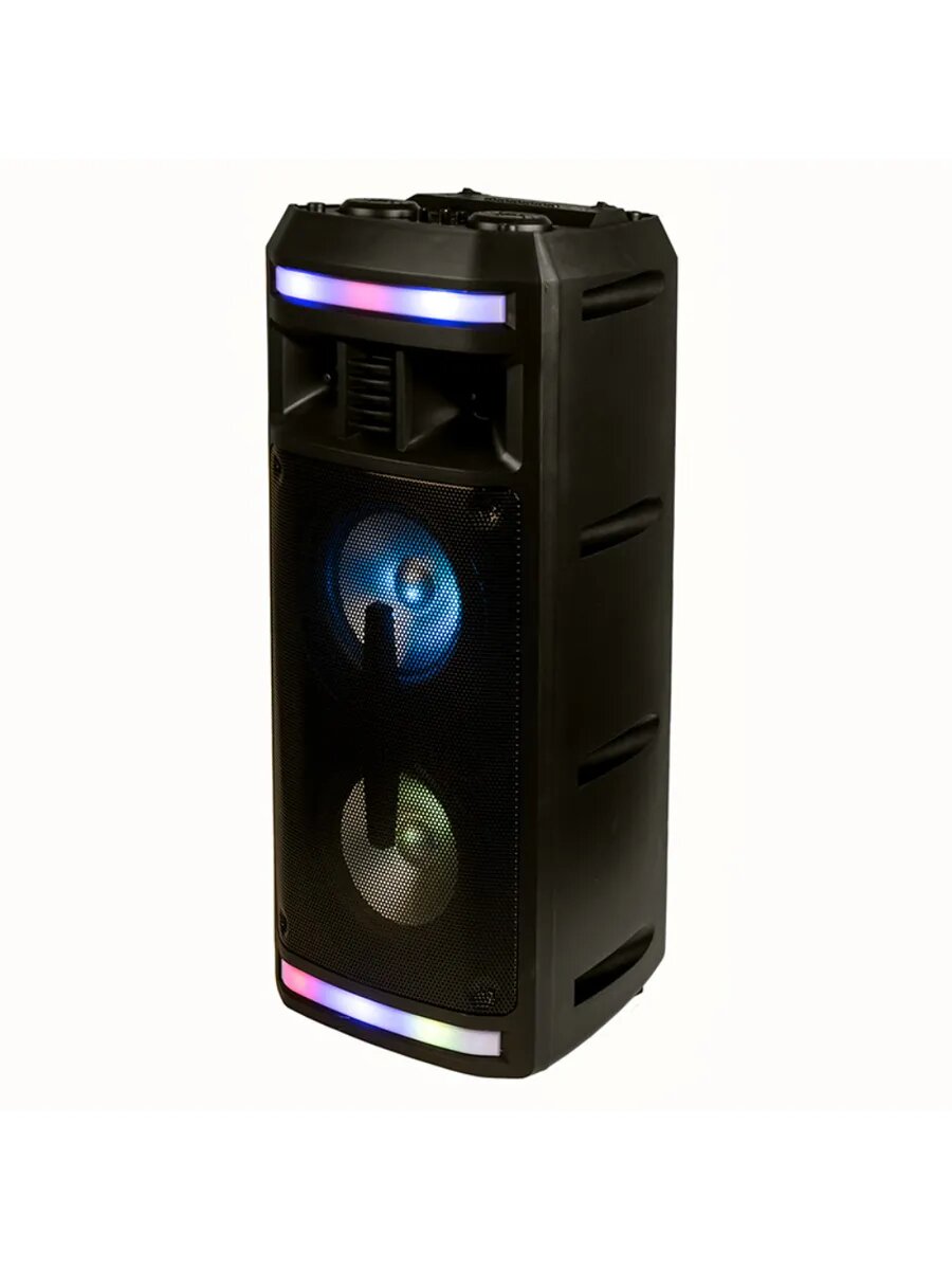 Портативная Bluetooth-колонка AO-12 30Вт черный + Мик.