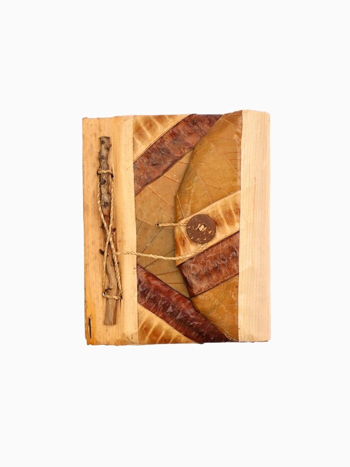 Блокнотик "Тропики" 48 листов, 13х16х2 см, бежево-коричневый