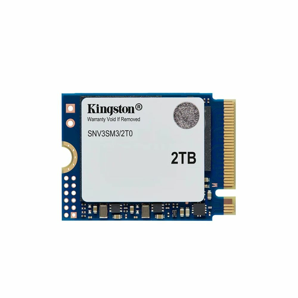 Твердотельный накопитель SSD Kingston NV3 SNV3SM3/2T0 2TB, M.2 2230, PCIe 4.0 x4, NVM Express, TBW 640TB