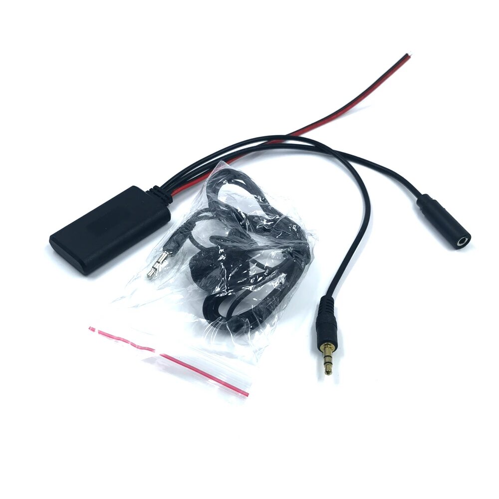 Biurlink автомобильный радиоприемник DIY BLUETOOTH AUX кабель микрофонный адаптер автомобильный аудио удлинный провода 3,5 ММ разъем для FORD TOYOTA BENZ