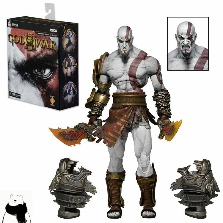 Коллекционная Фигурка Бог войны Кратос Призрак Спарты / God of War Ghost of Sparta (18см)