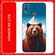 Чехол на Honor 9X Lite / Хонор 9X Лайт с принтом Горный медведь