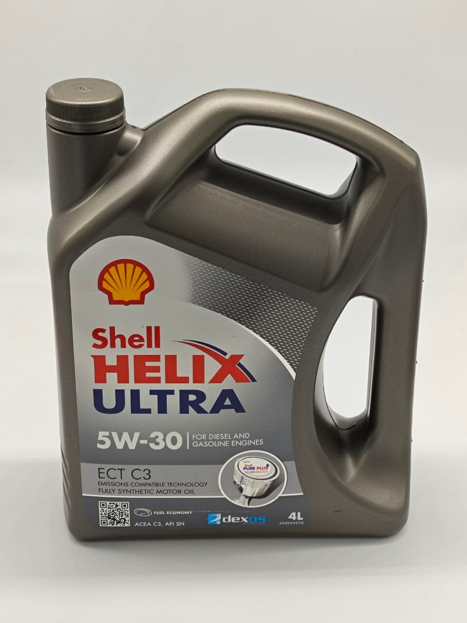 Моторное масло Shell Helix Ultra C3 5W30, синтетическое, для легковых грузовых автомобилей, 4 л