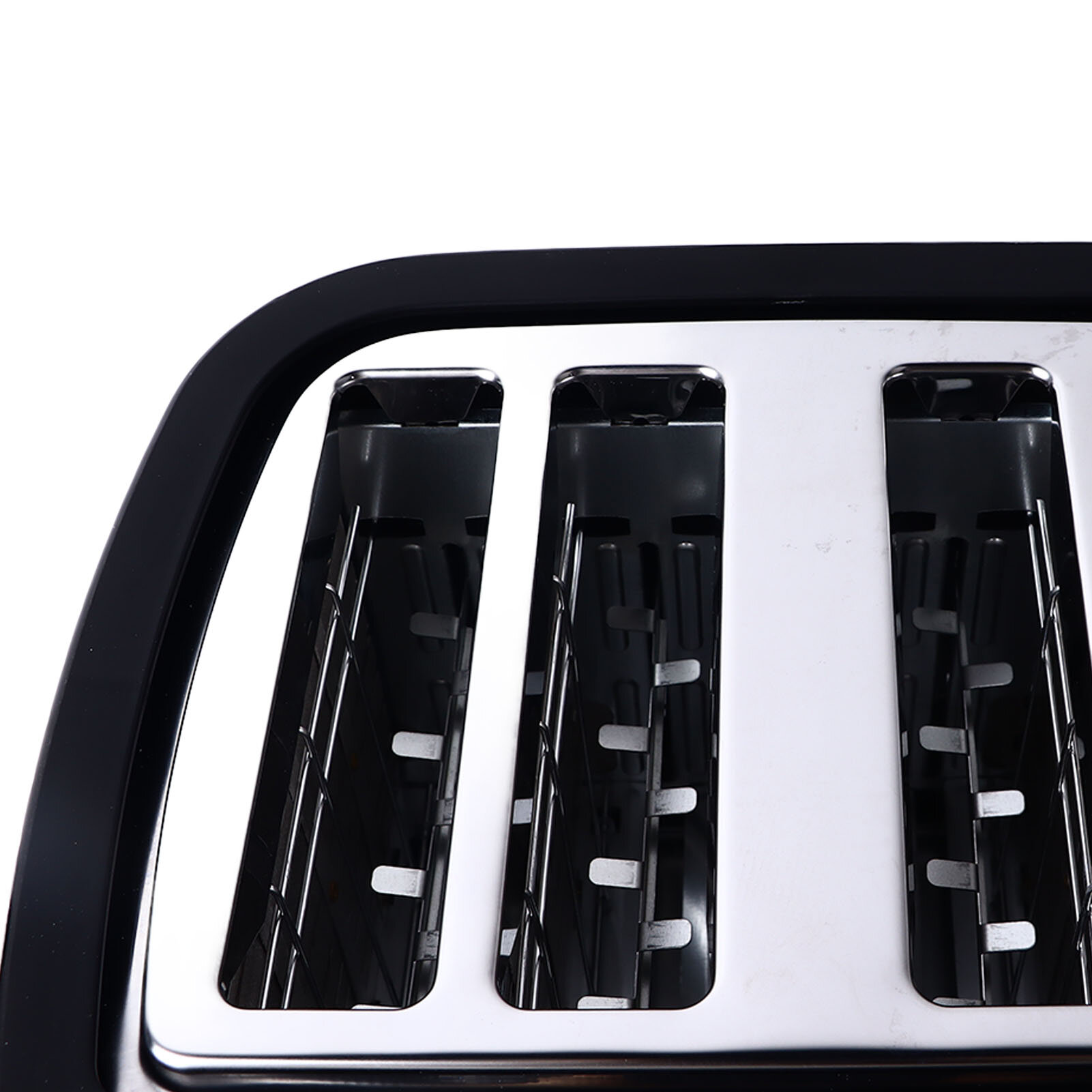 Тостер для хлеба с 4 ломтиками, многофункциональный настраиваемый тост из нержавеющей стали, тостер для завтрака, сэндвичница с вилкой европейского стандарта, 220 В