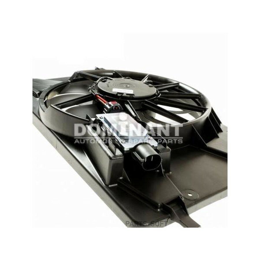 Вентилятор охлаждения с диффузором и блоком управления от официального дистрибьютора, DOMINANT, артикул FO17040023S