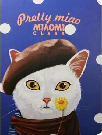 Тетрадь общая «Pretty cat», 40 листов в клетку, А5, в ассортименте - Languo