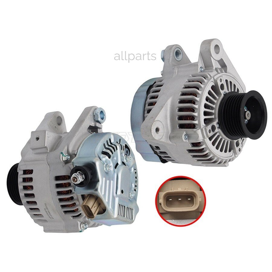SAT ST-27060-28110 Генератор TOYOTA AVENSIS 00-03/CAMRY 01-06/RAV4 00-05 1/2AZ-FSE 12V 100A (восстановлен)